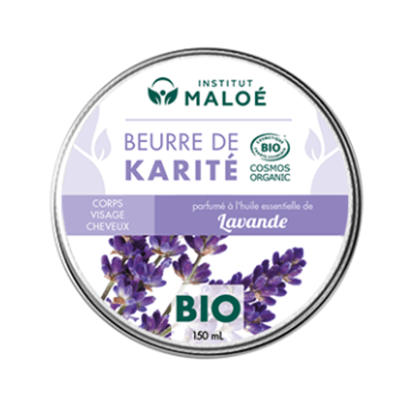 Organic Shea Butter Lavender 150 ml - Institut Maloe - BeeOrganic